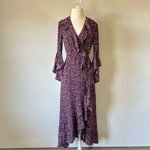 Max Studio | Dresses | Max Studio Flutter Bell Sleeve Wrap Dress | Poshmark